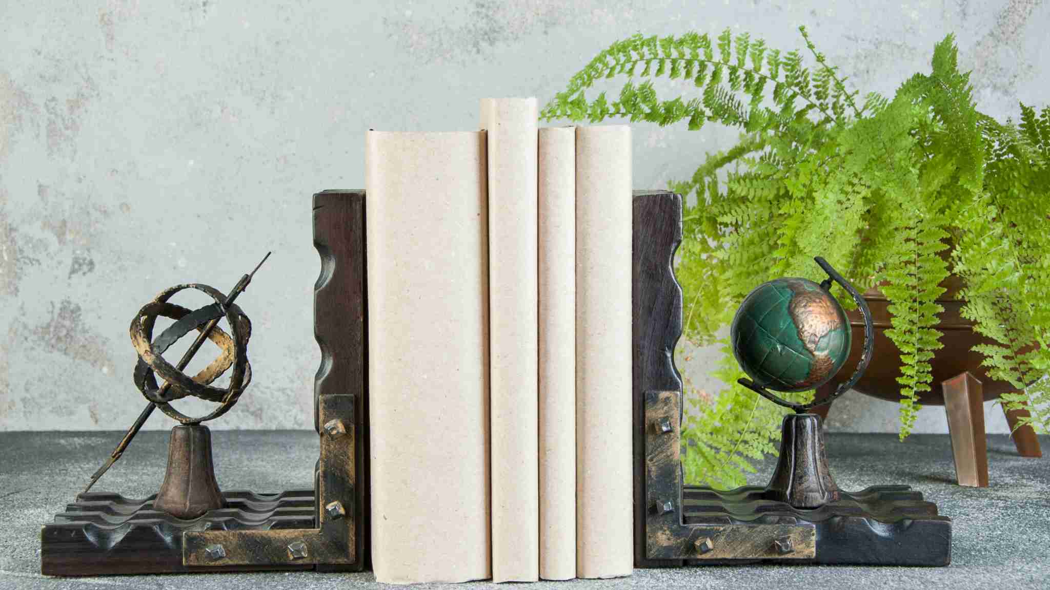 Stylish Bookends – Elegant & Functional Book Organizers for Your Shelf